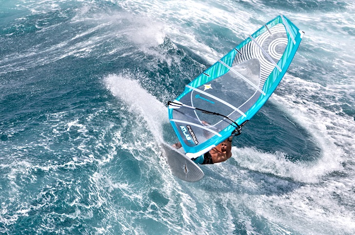 A strength training exercise for over 40 windsurfers